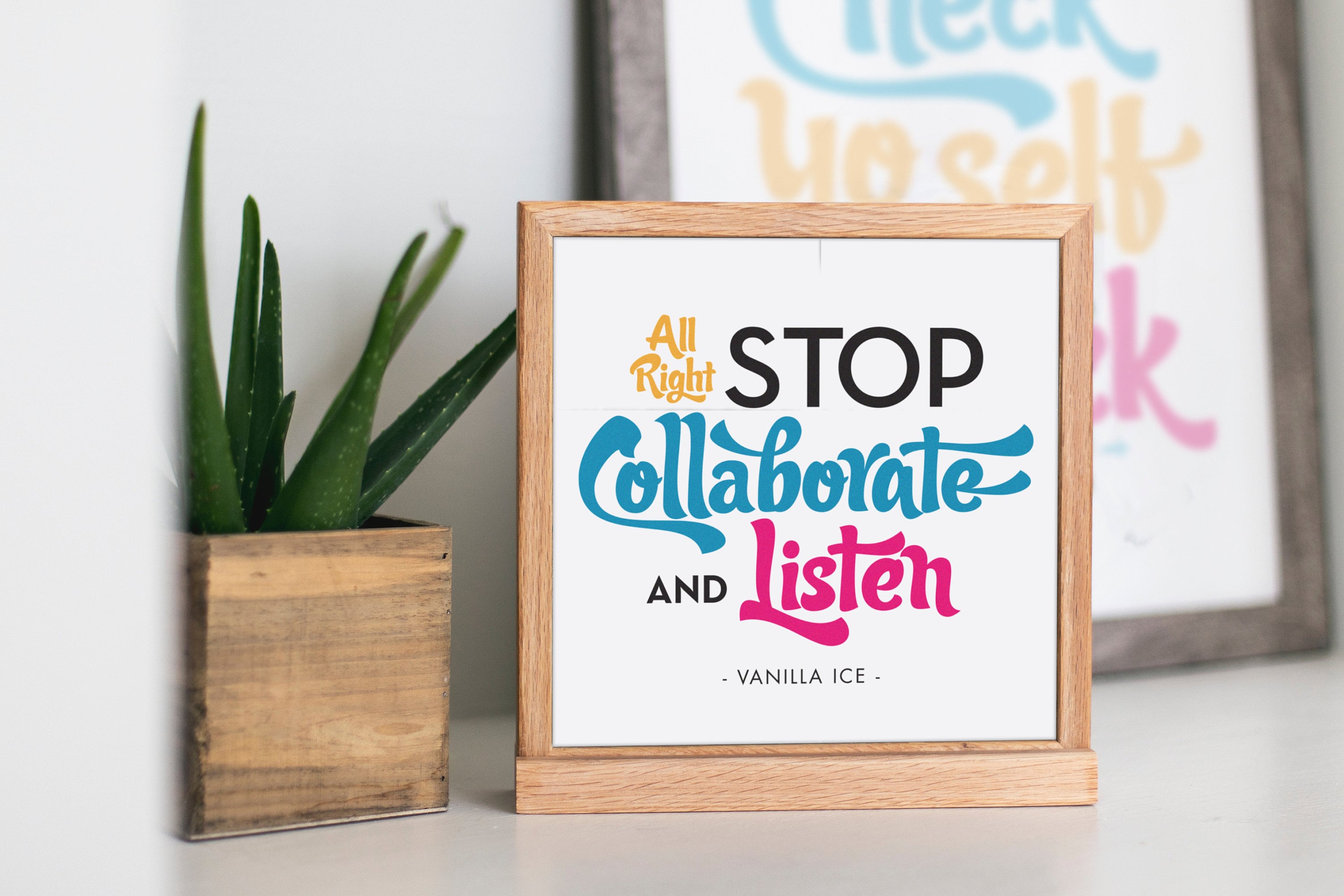 Stop Collaborate And Listen Someecards