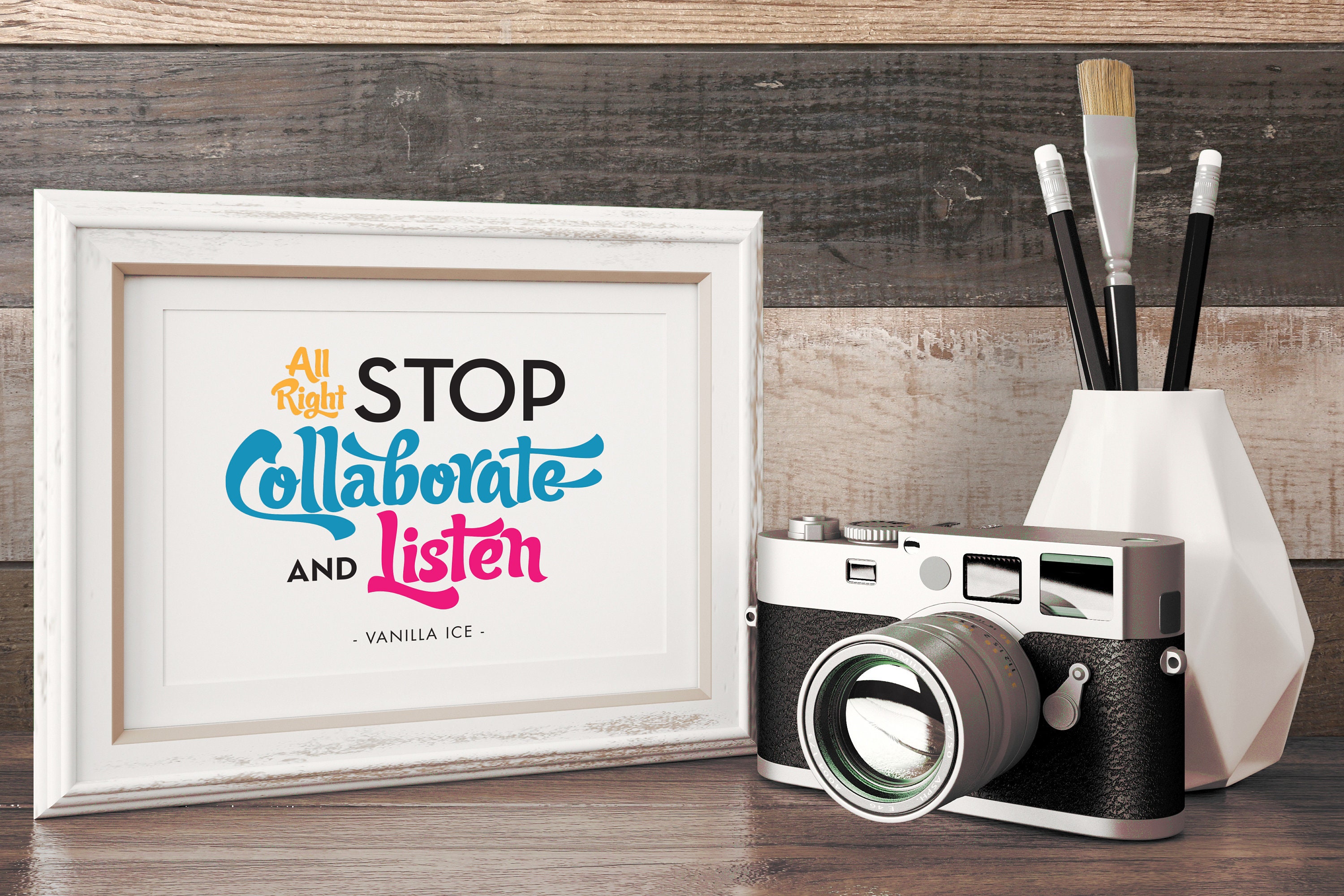 Stop Collaborate And Listen Someecards