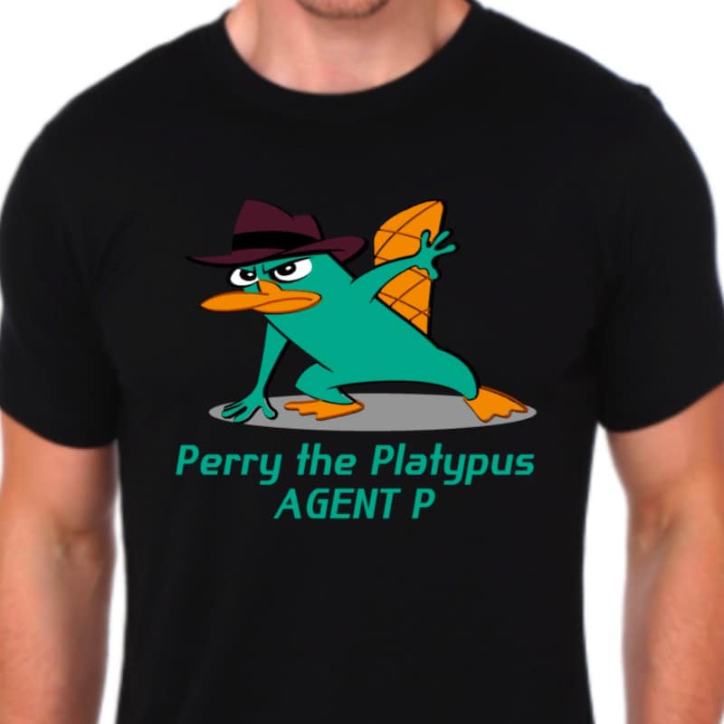 Perry the Platypus Tshirt - Etsy