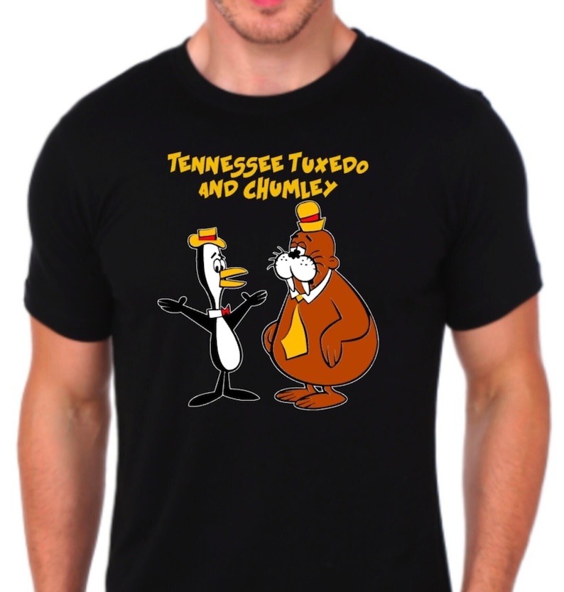 Tennessee Tuxedo and Chumley T-shirt - Etsy