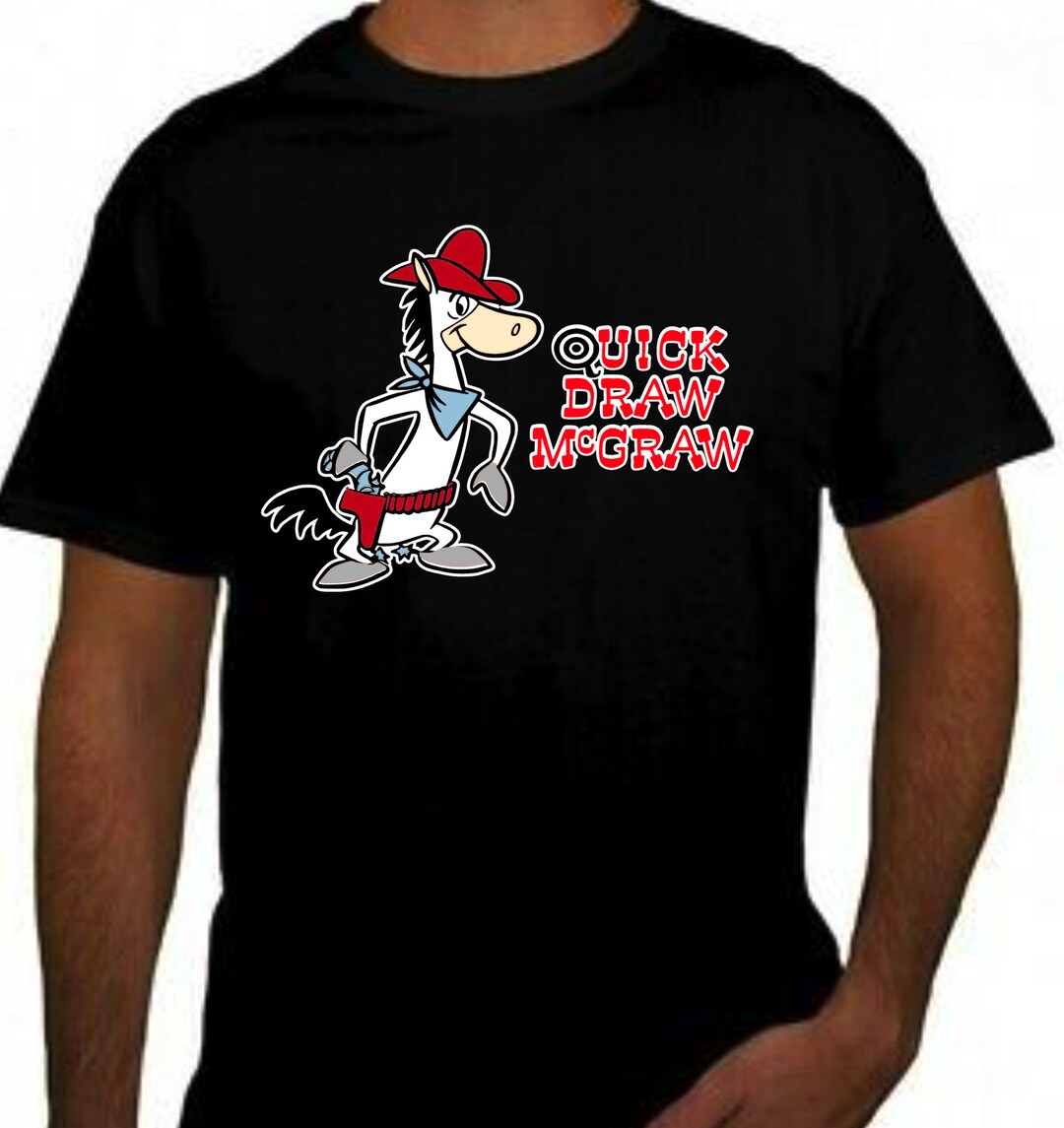 Quick Draw Mcgraw T-shirt - Etsy