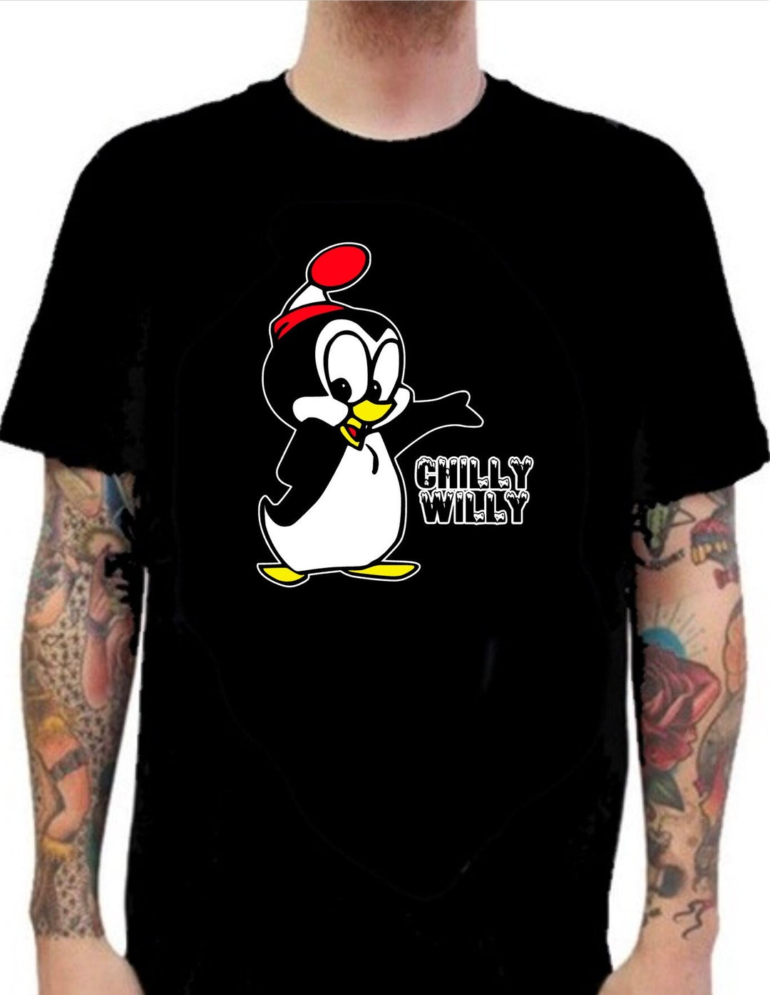 Chilly Willy T-shirt - Etsy