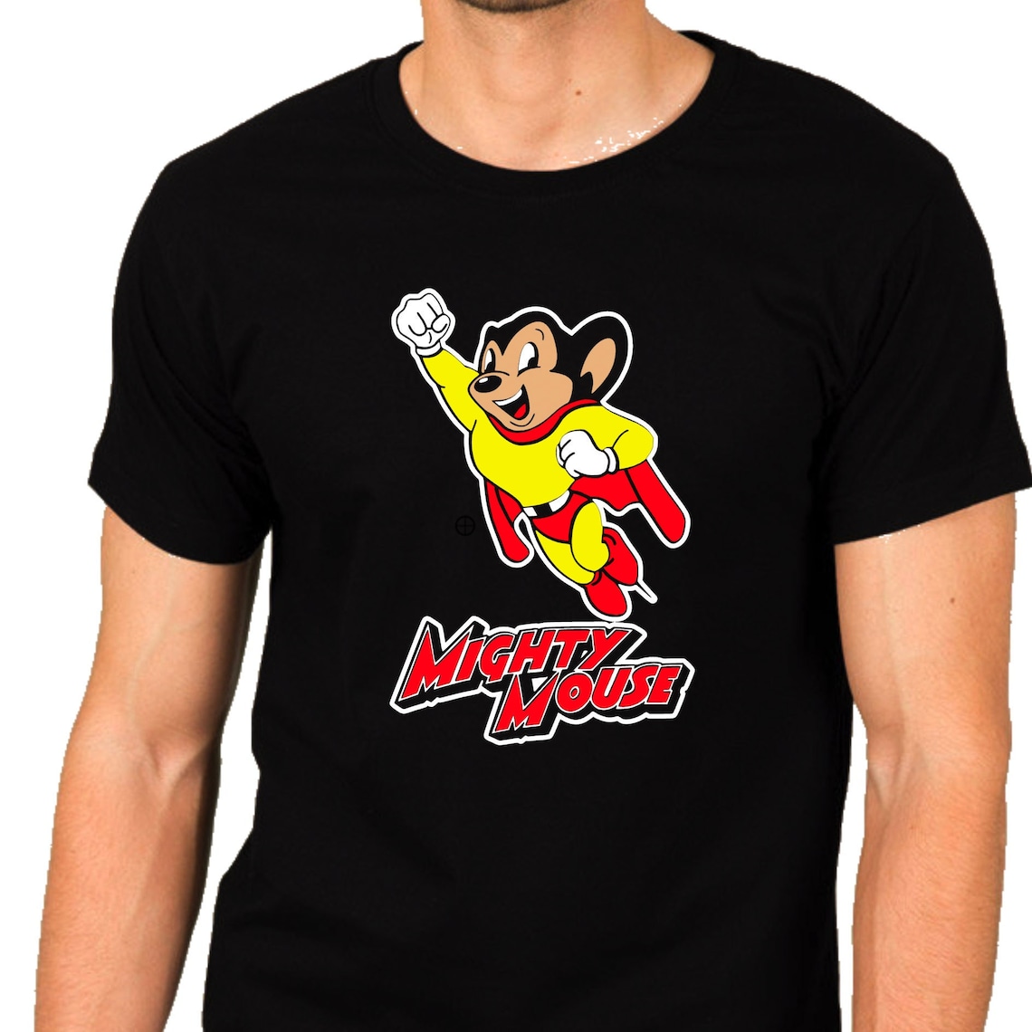 Mighty Mouse T-shirt - Etsy