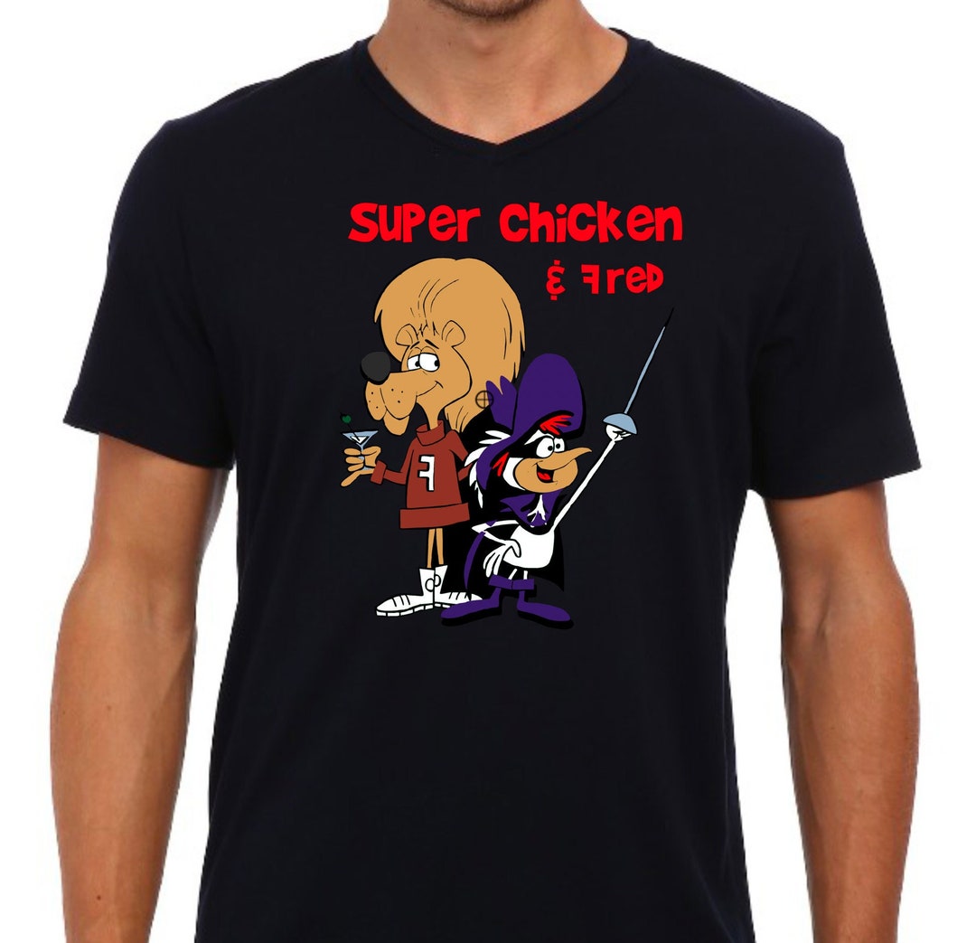 Super Chicken T-shirt - Etsy