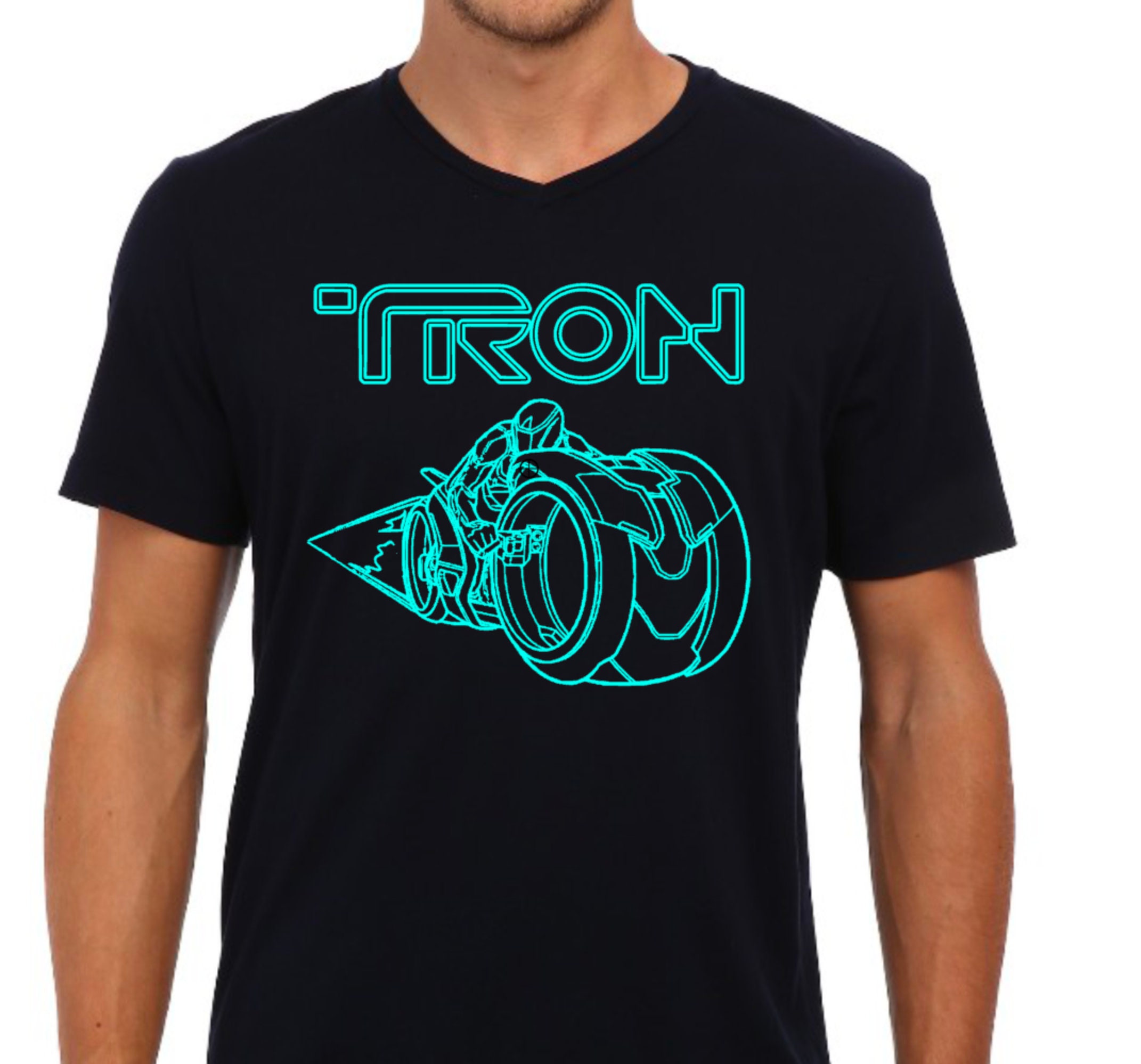 Tron Cycle T-shirt - Etsy