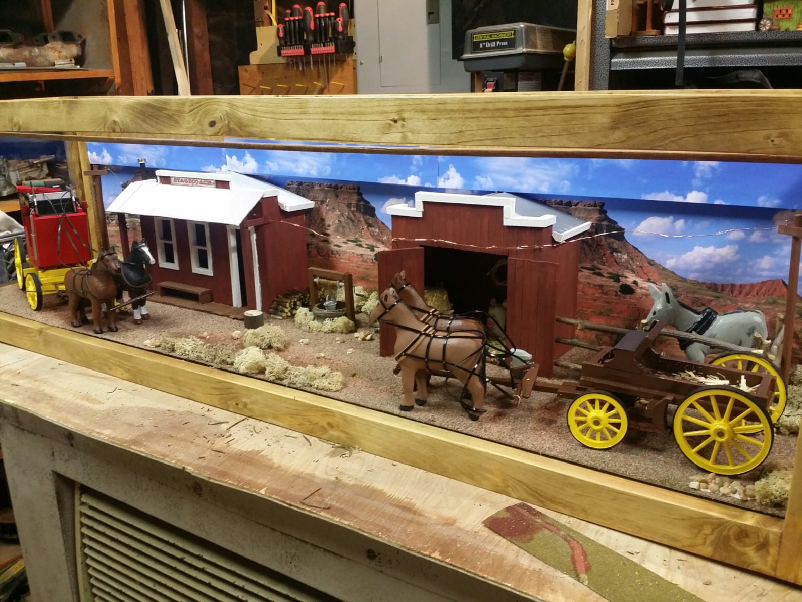 Diorama Western - Etsy