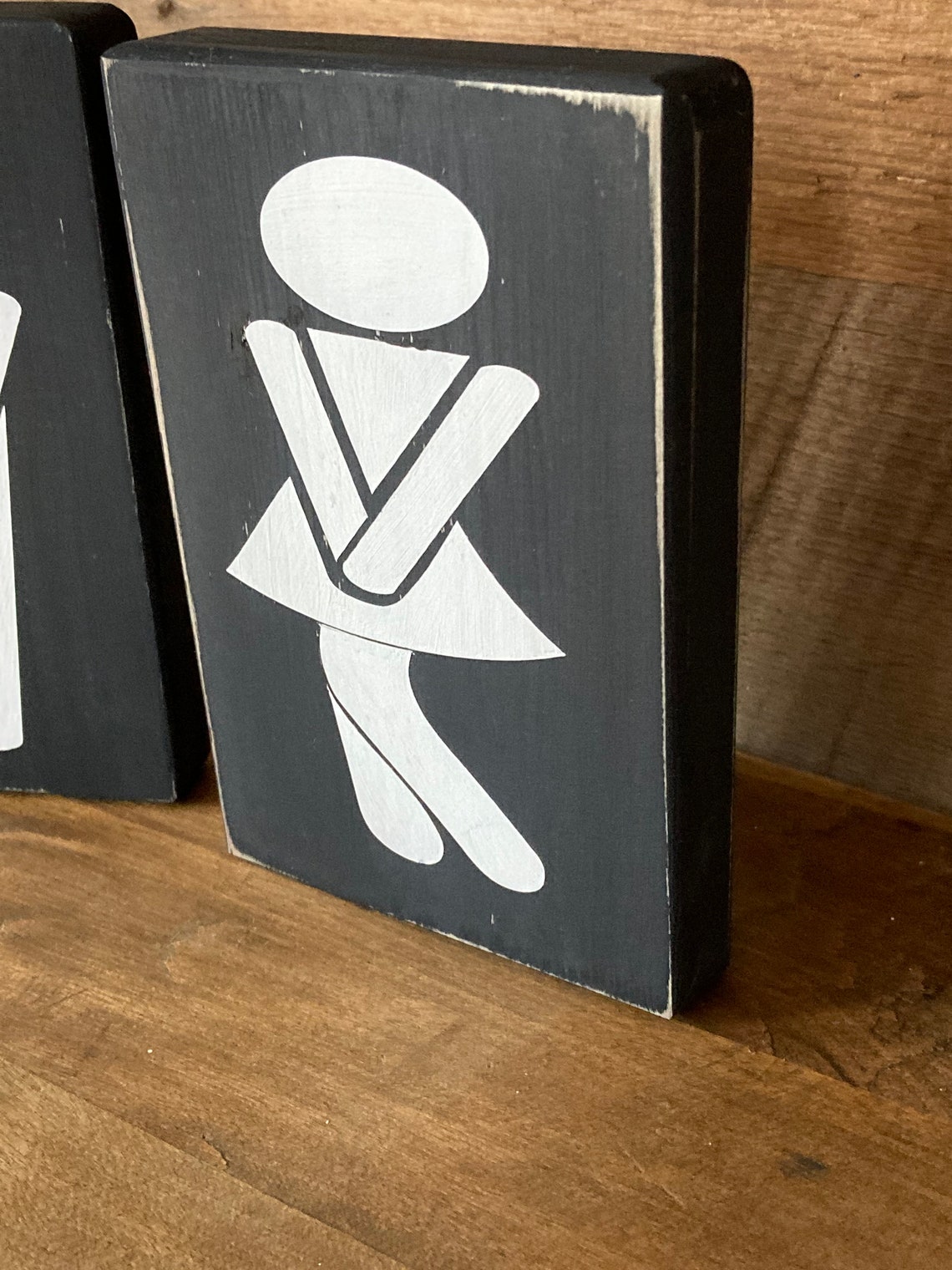 Bathroom People Sign Pee Sign Boy Bathroom Sign Girl | Etsy