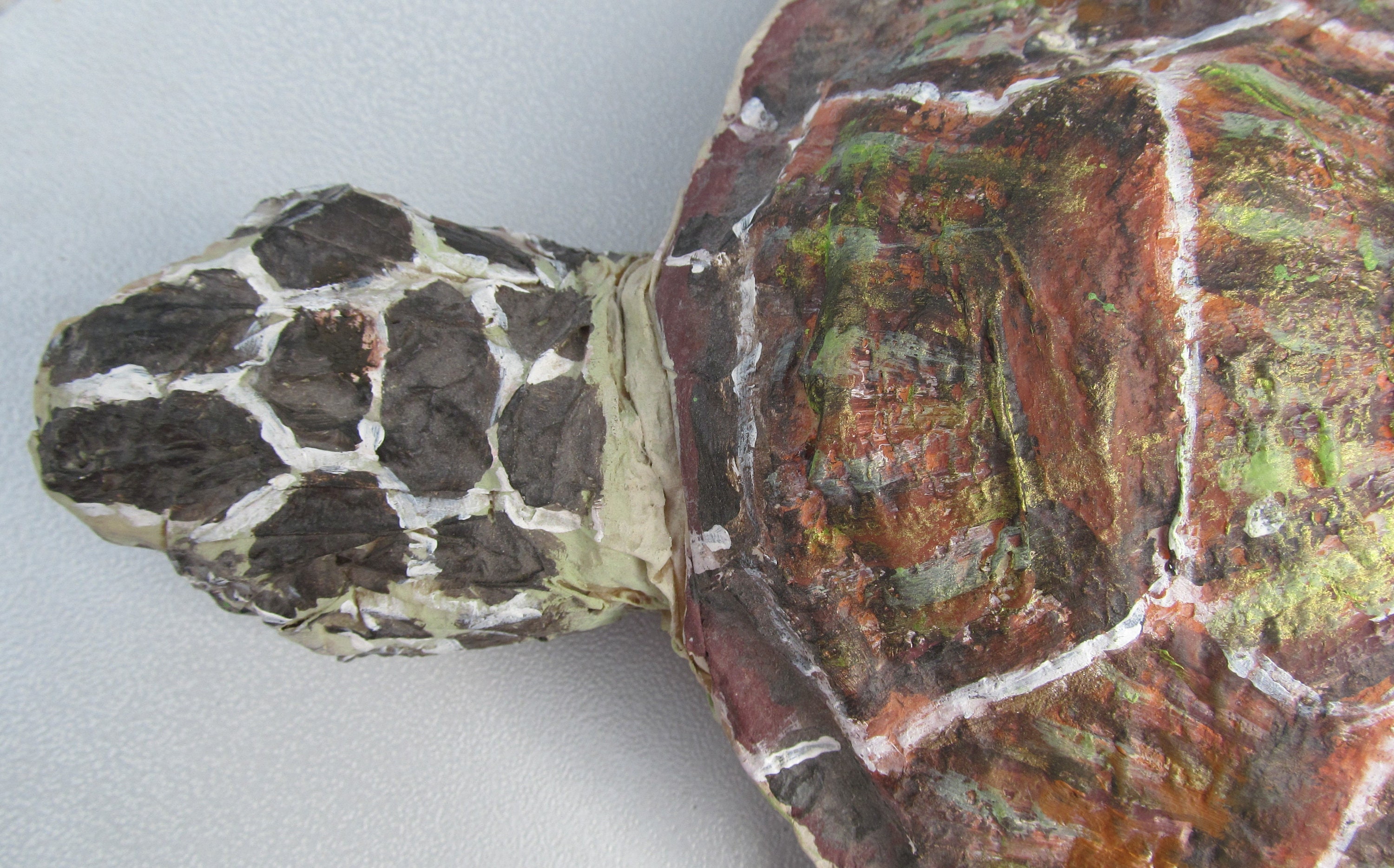How to Make a 3D Papier Mache Green Sea Turtle - Etsy