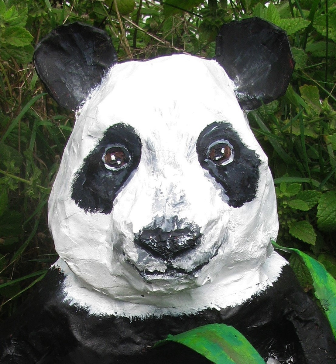 How to Make a 3D Papier Mache Panda Bear - Etsy
