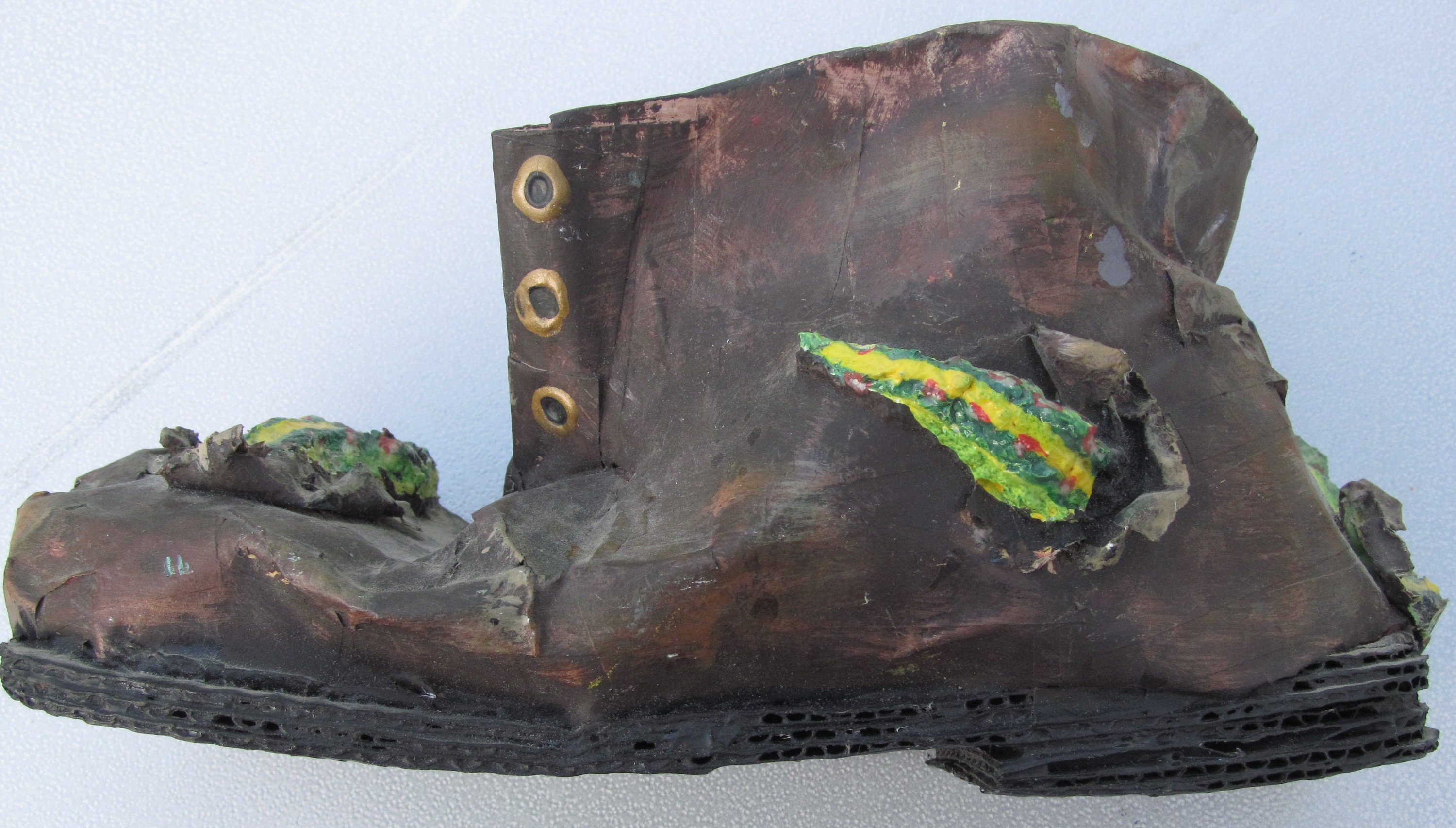 How to Make a 3D Papier Mache Old Boot - Etsy Canada