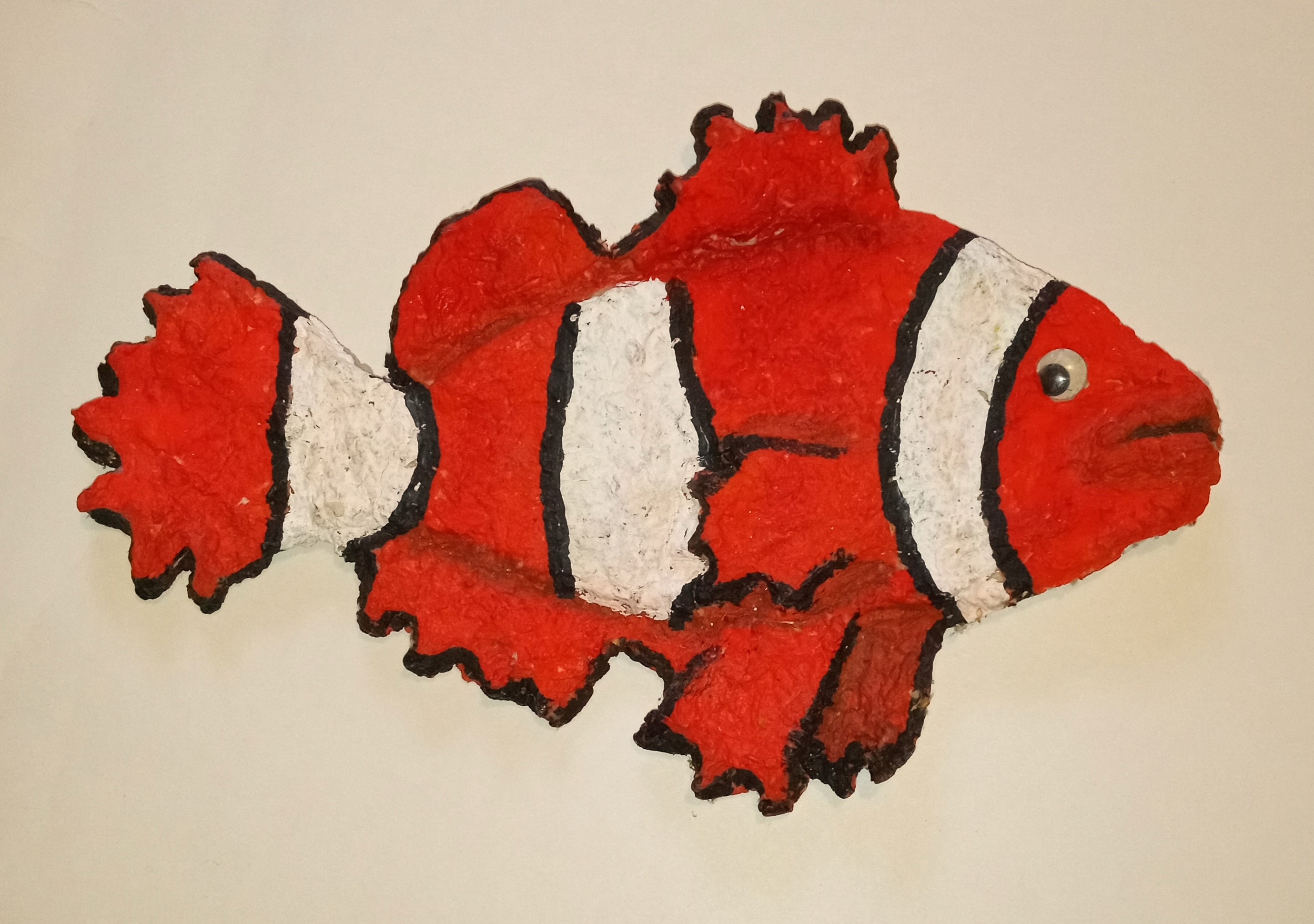 How to Make a Papier Mache Tropical Fish Includes Clown, Rainbow and ...