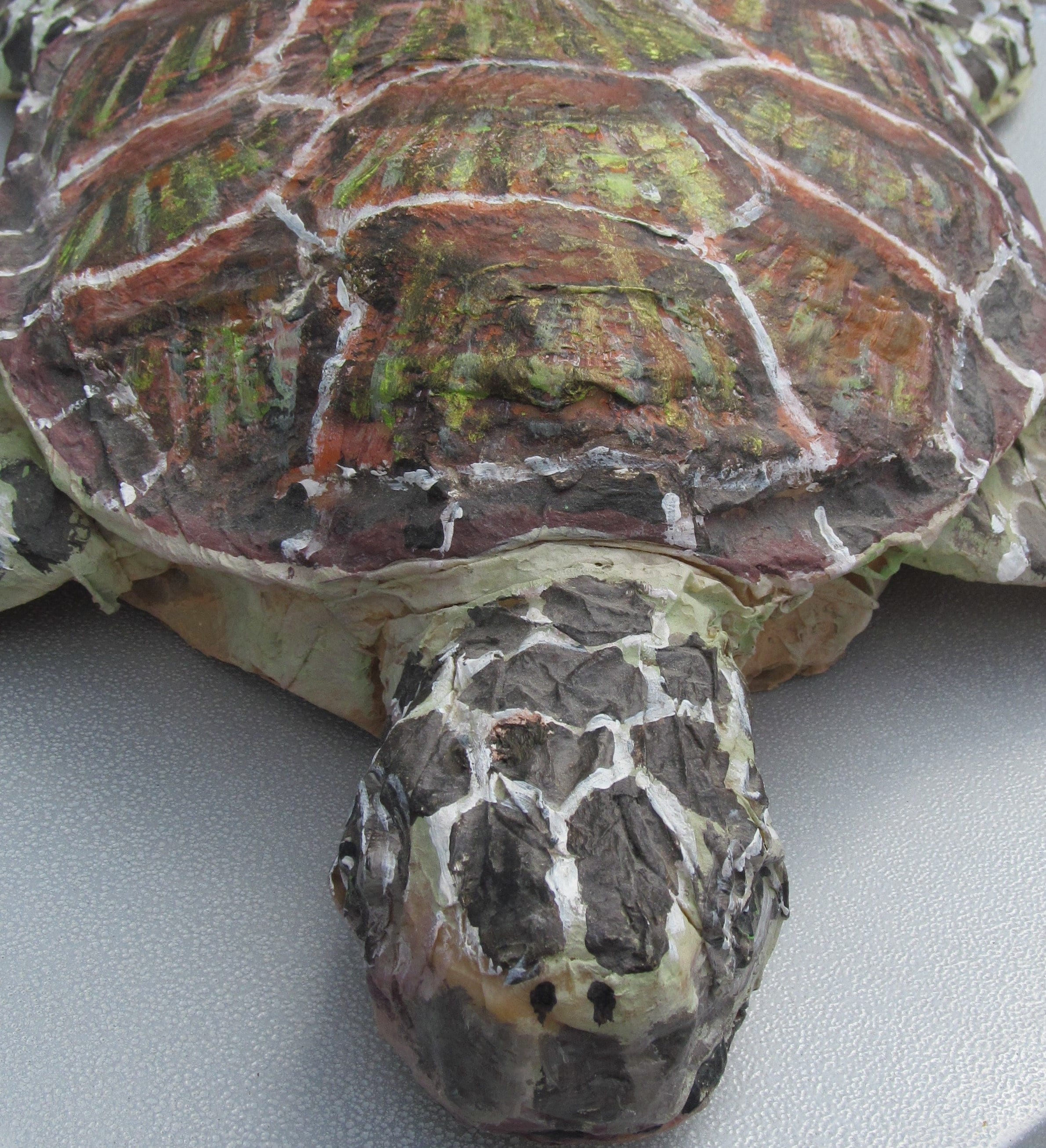 How to Make a 3D Papier Mache Green Sea Turtle - Etsy