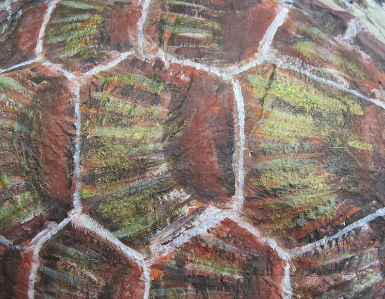 How to Make a 3D Papier Mache Green Sea Turtle - Etsy