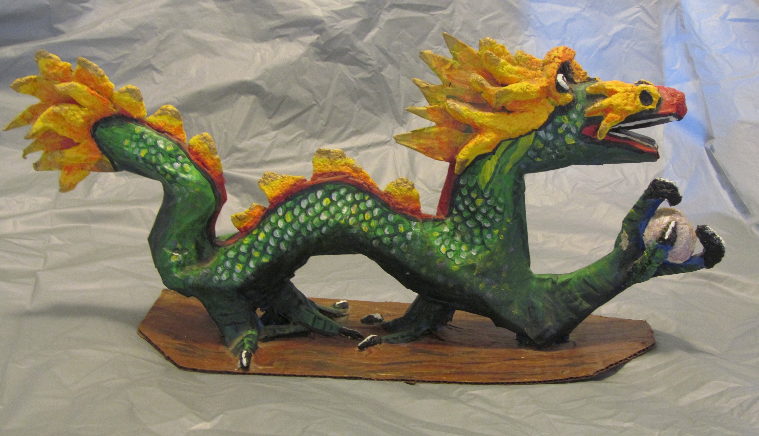 How to Make a 3D Papier Mache Dragon - Etsy