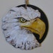 Bald Eagle Bas Relief Hand Sculpted Clay Mini Portrait Ornament - Etsy