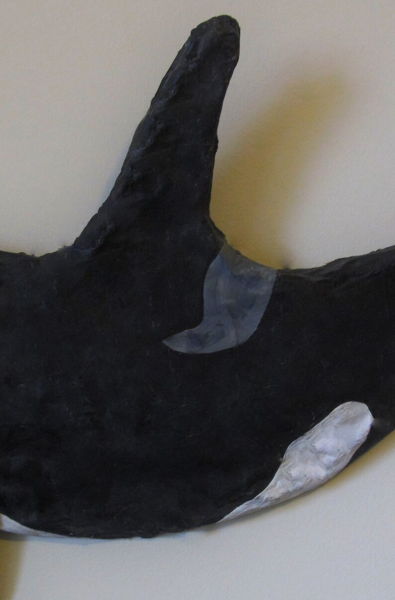 How to Make a Papier Mache Orca (killer) Whale - Etsy
