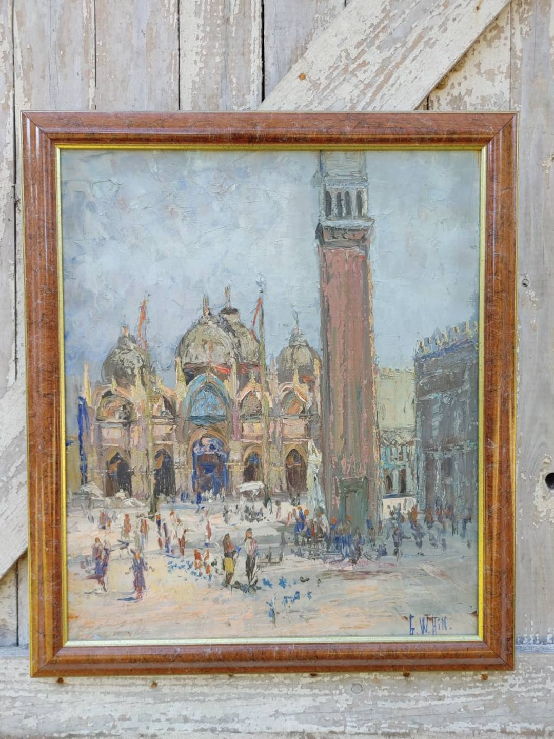 G. W. Hill Oil Painting, George William Hill Canadian Artist Oil ...