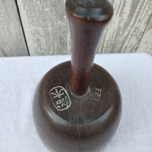 19th Century Japanese Paper Press, KIZUCHI PAPER MALLET 1880 - 1900 ...