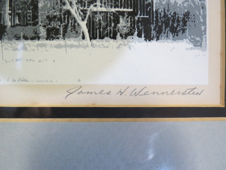 James H Wennersten Original Silkscreen Numbered, Pencil Signed, and ...