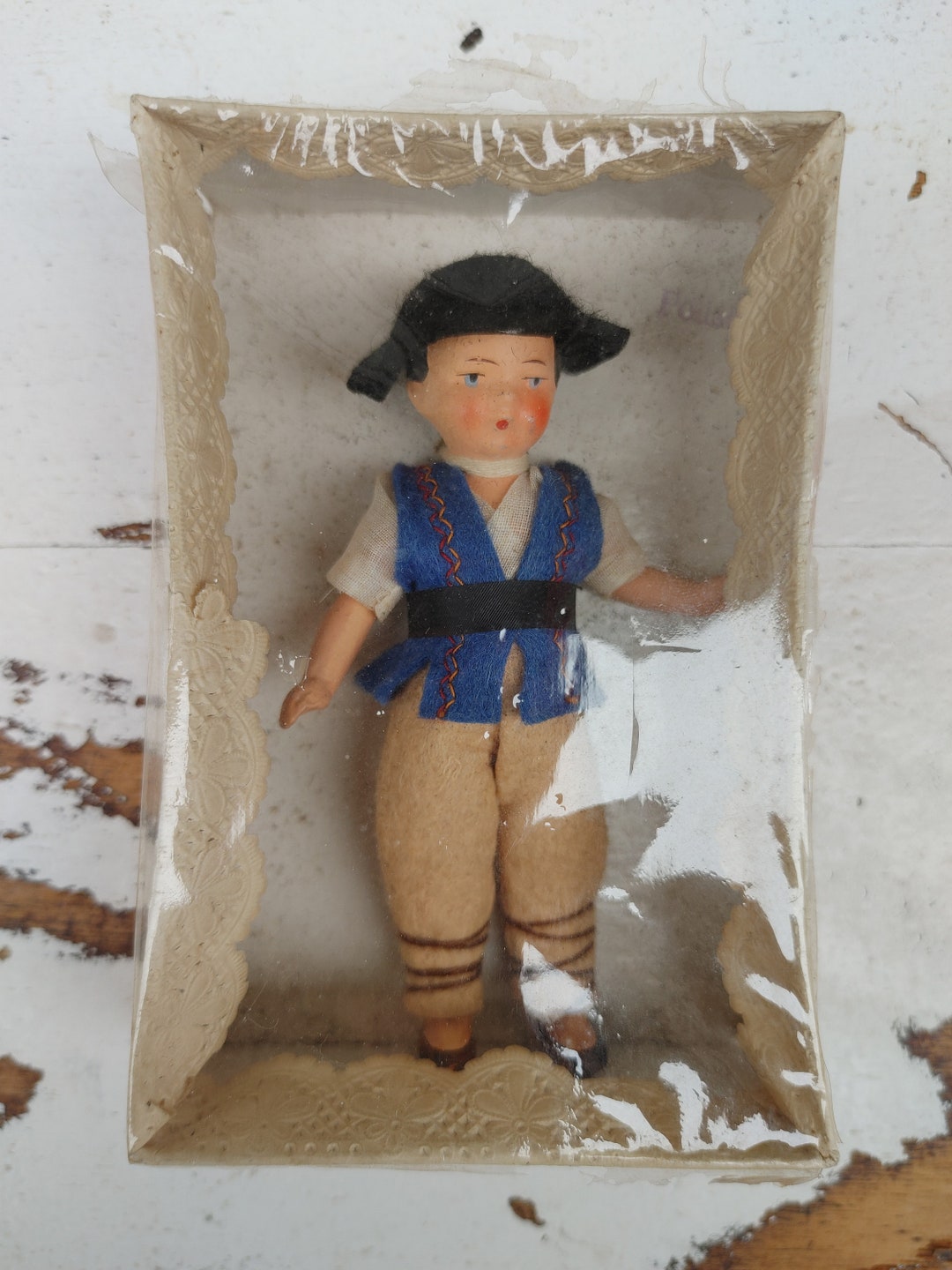 Vintage Bisque Hertwig Doll From Germany in Its Original Unopened ...