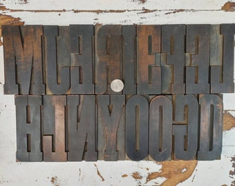 Extra Large Wood Letters - Etsy