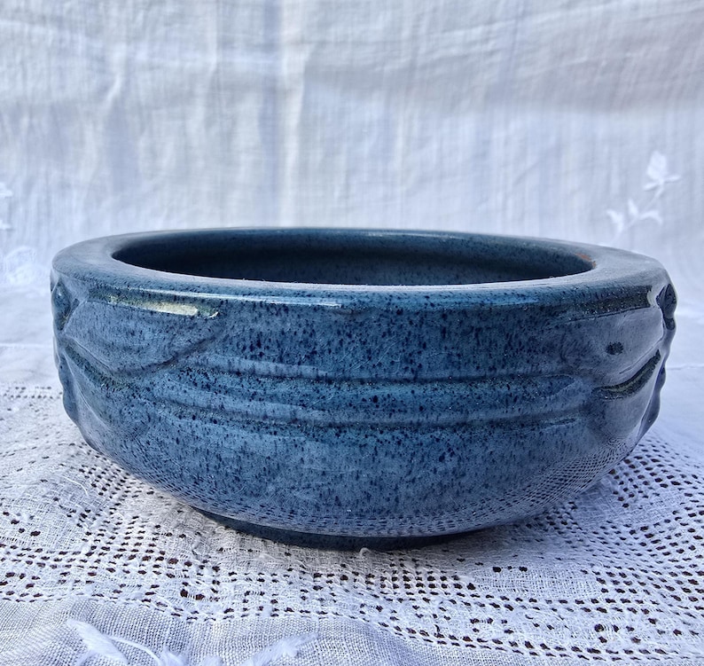 Vintage Peters and Reed Pottery Dragonfly Bowl 5.25 Inches in Wilse ...