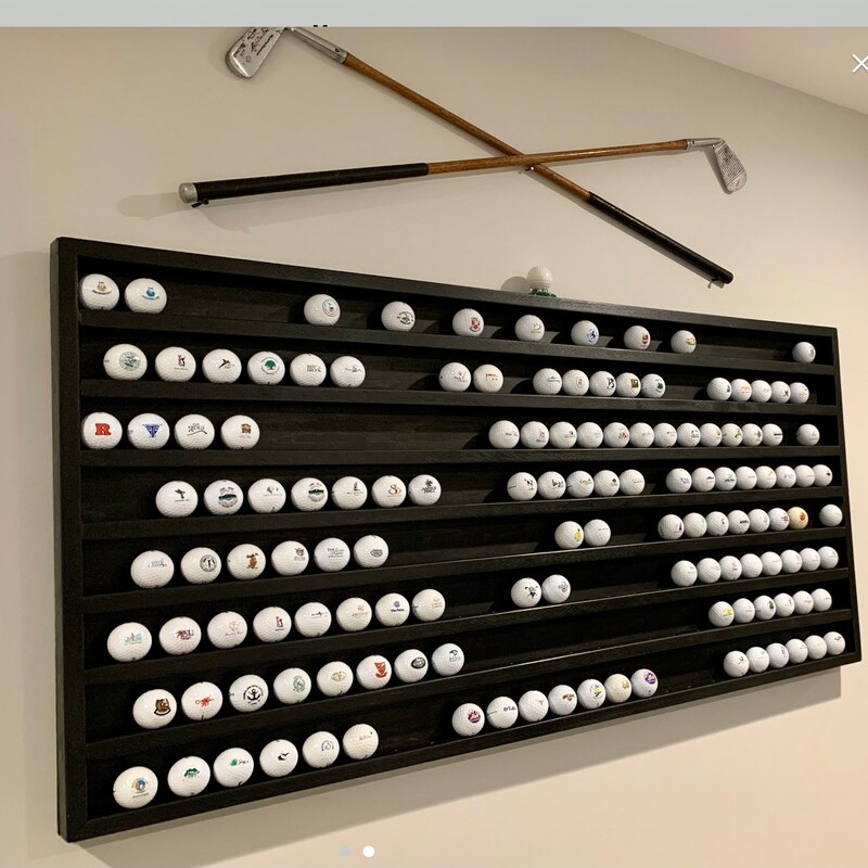 Golf Ball Display Case - Etsy