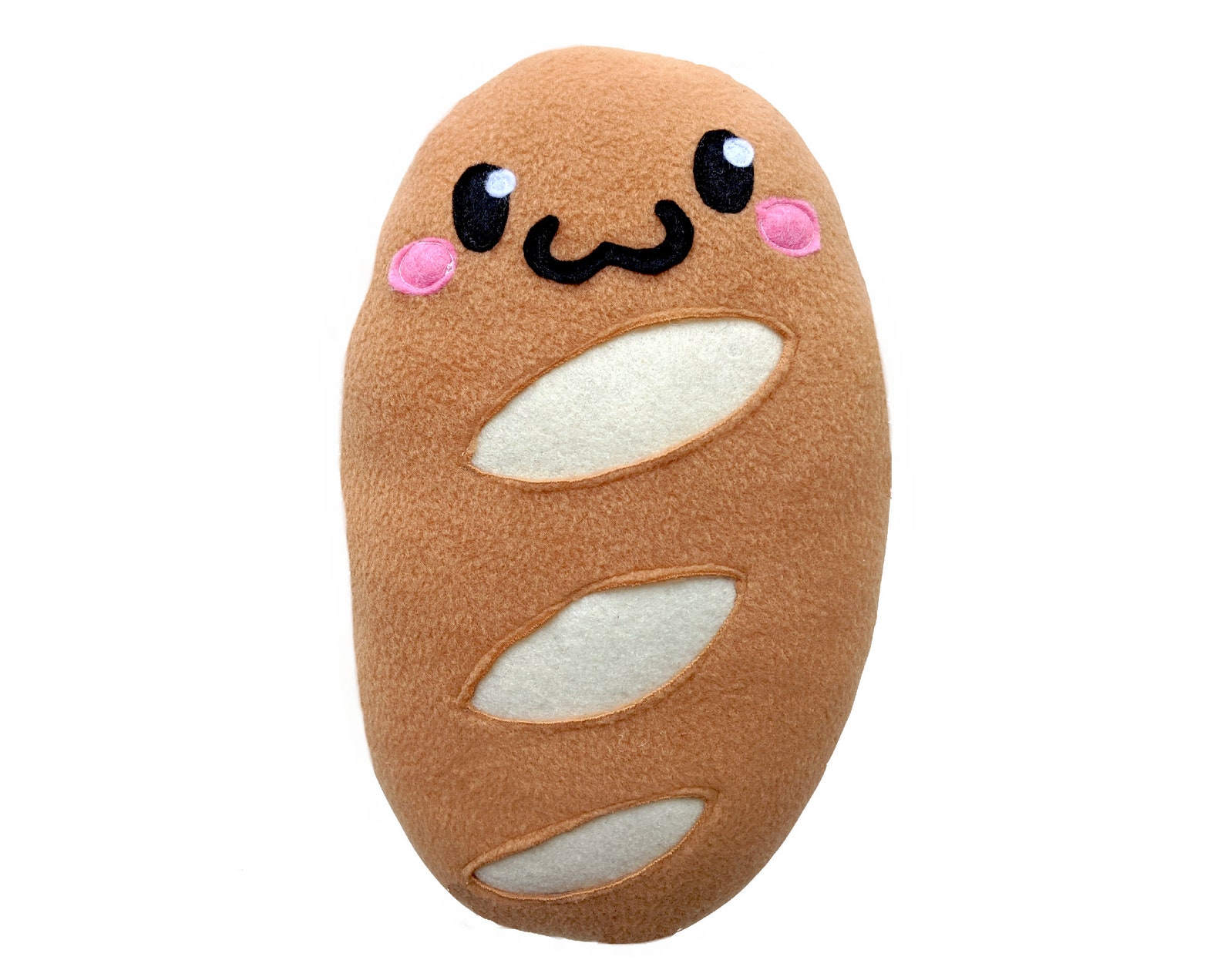 Baguette Toy Plush Bread Toy Loaf Plush Bun Bread Loaf | Etsy