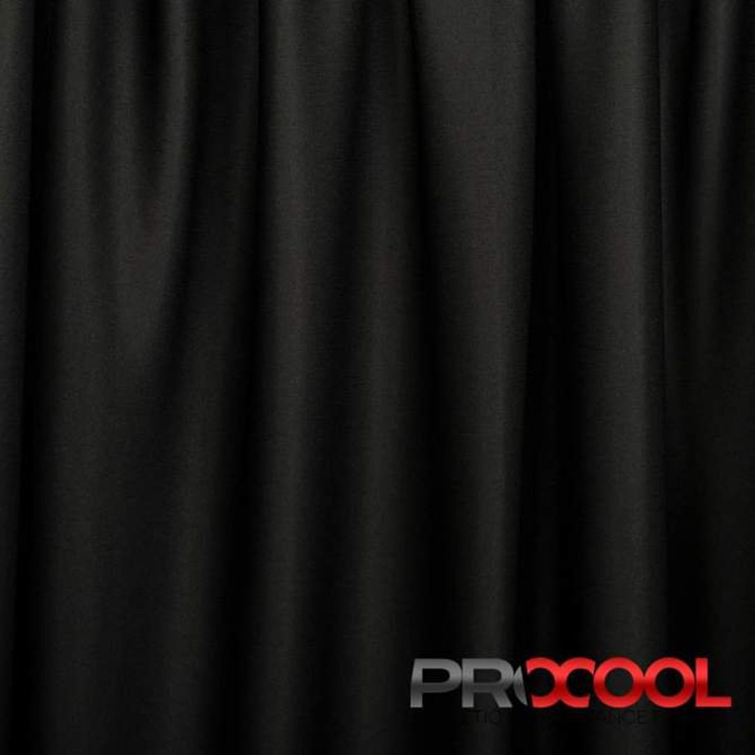 Procool® Heavy Performance Interlock Silver Coolmax Fabric (W-652) (W ...