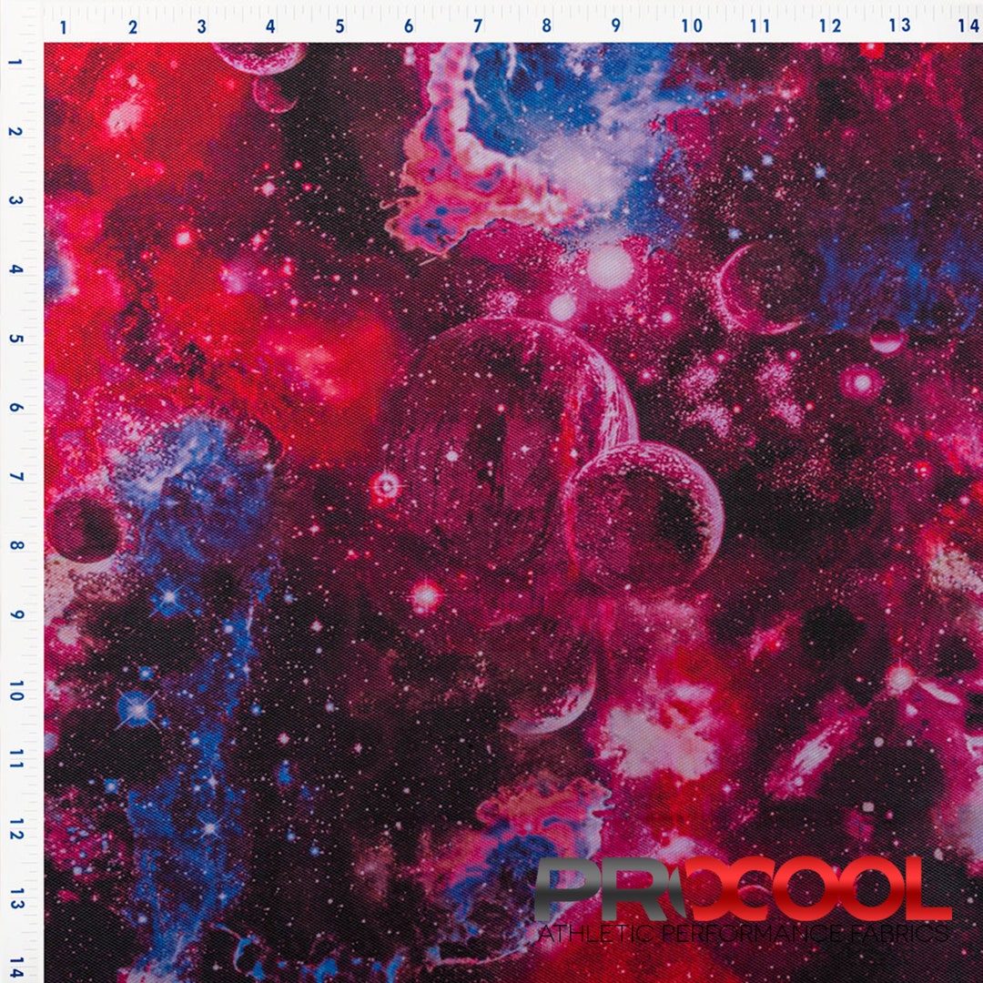 Procool® Dri-qwick™ Sports Mesh Silver Print Fabric (W-621) (W-620 ...