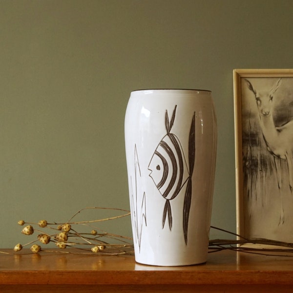 Mid Century Fish - Etsy