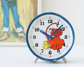Cat Mouse Clock - Etsy