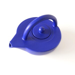 ASA Selection, Blue Post Modern Tea Pot, West German Pottery - Etsy