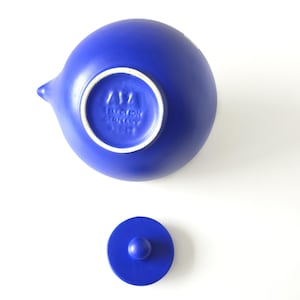 ASA Selection, Blue Post Modern Tea Pot, West German Pottery - Etsy