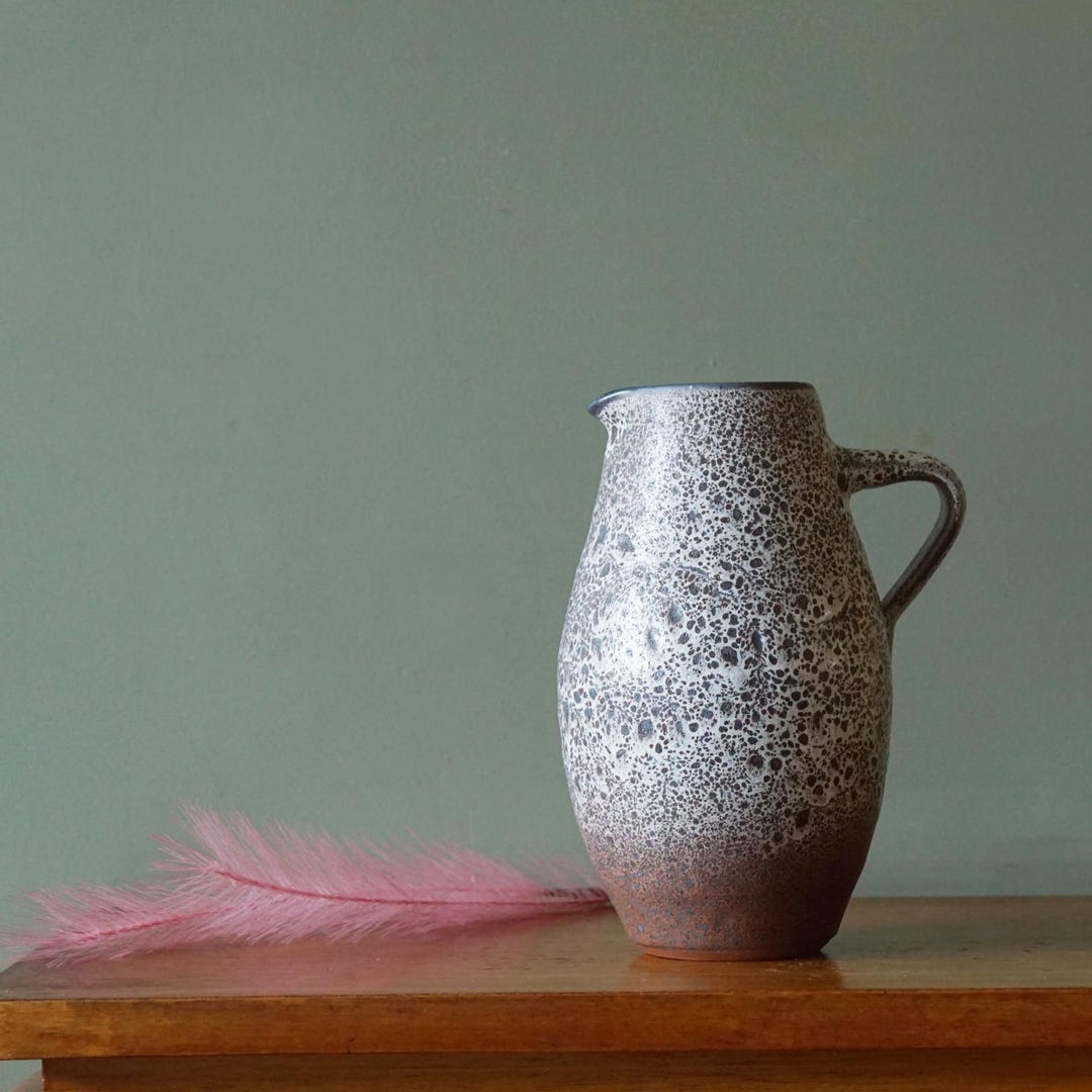 Gramann Römhild Vintage Studio Pottery Vase L East German Pottery - Etsy