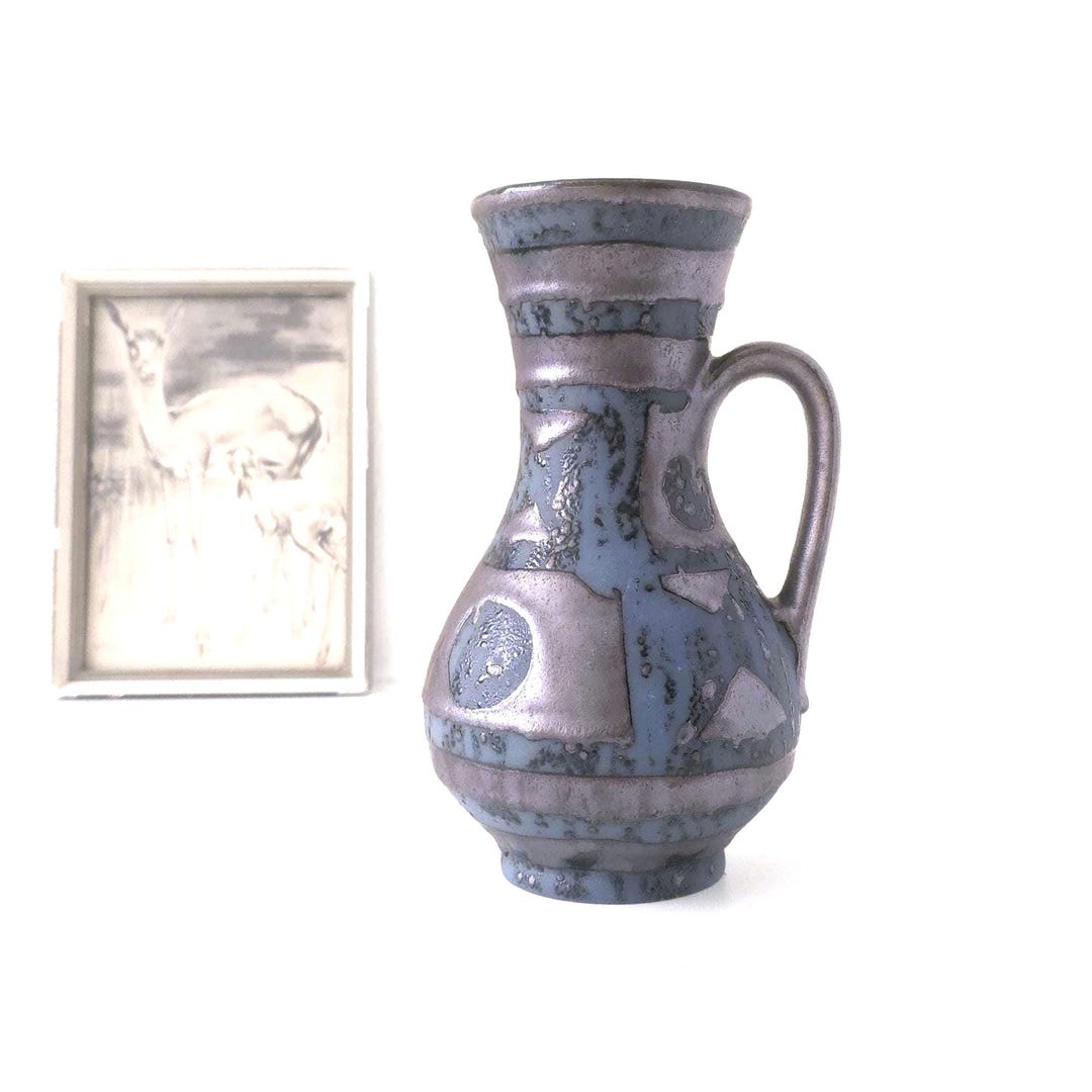 Carstens Ankara Vase L Mid-century, West German Pottery - Etsy