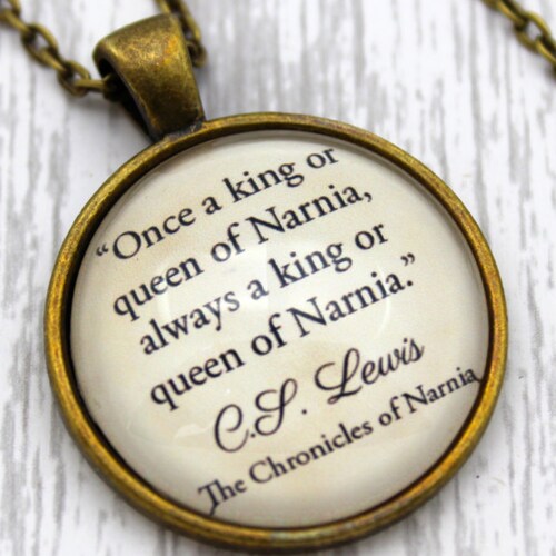 Chronicles of Narnia 'once A King or Queen of - Etsy UK