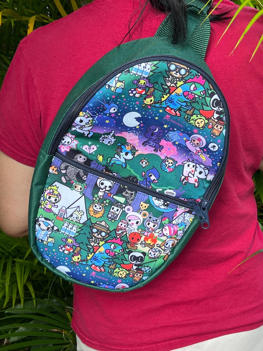 Camping Toki Friends Bullet Sling-pack Backpack - Etsy
