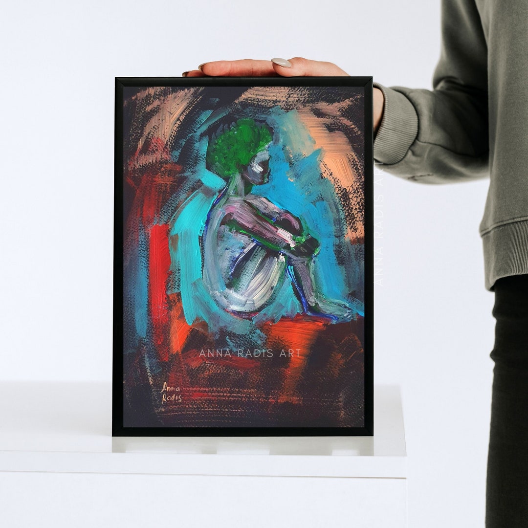 African American Painting Original, Black Paintings of Black People ...