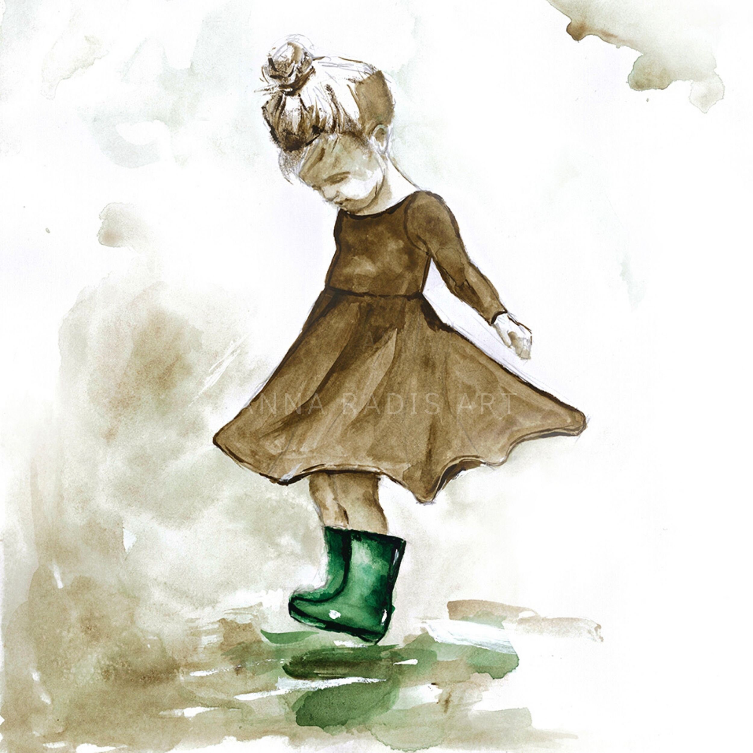 Toddler Girl Room Decor Little Girl Wall Art Vintage Little - Etsy