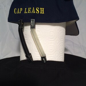 Retractable Cap Hat Leash Retainer Keeper TOPPER STOPPER Wind Land ...