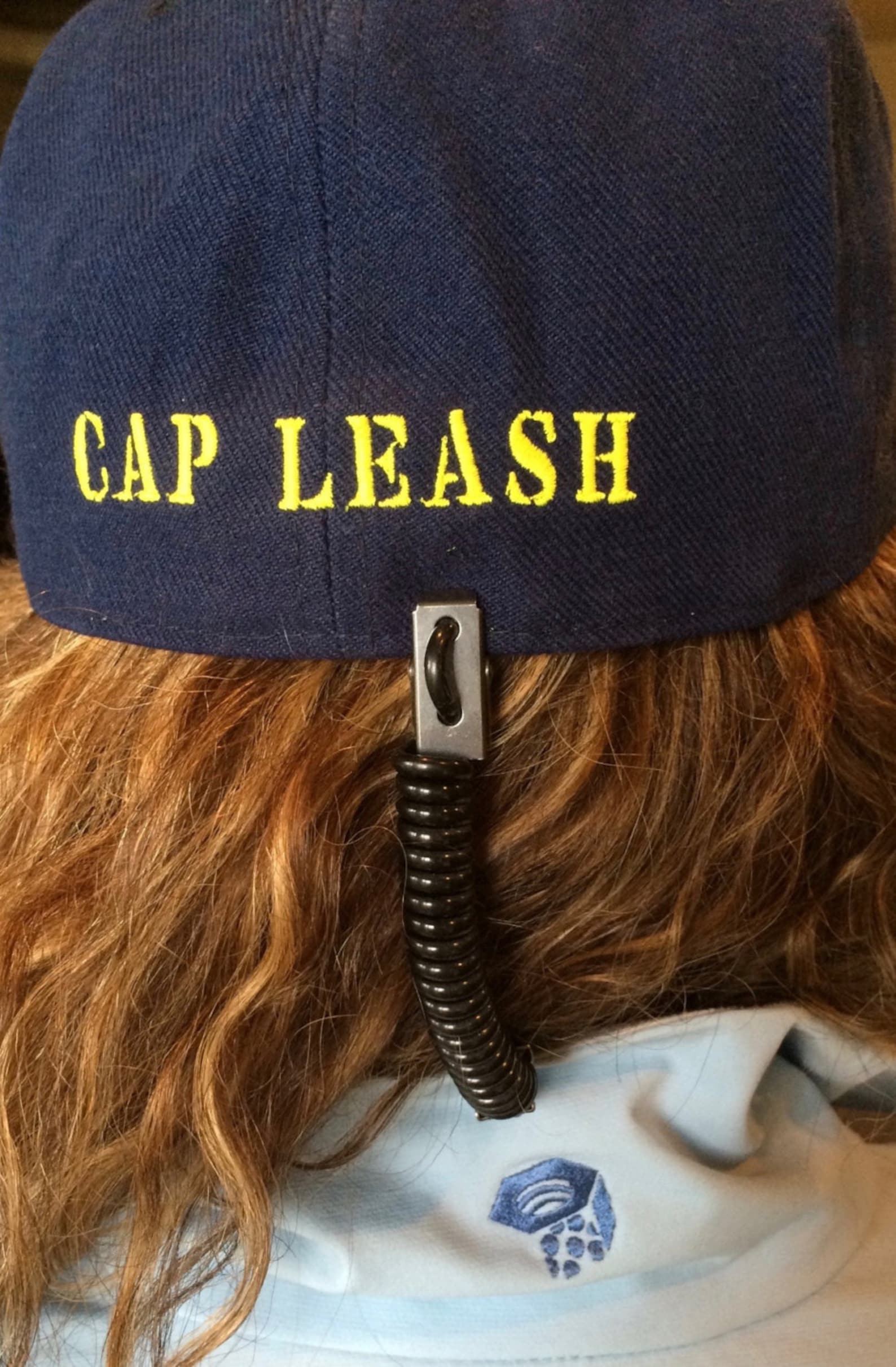 Retractable Cap Hat Leash Retainer Keeper TOPPER STOPPER Wind Land ...