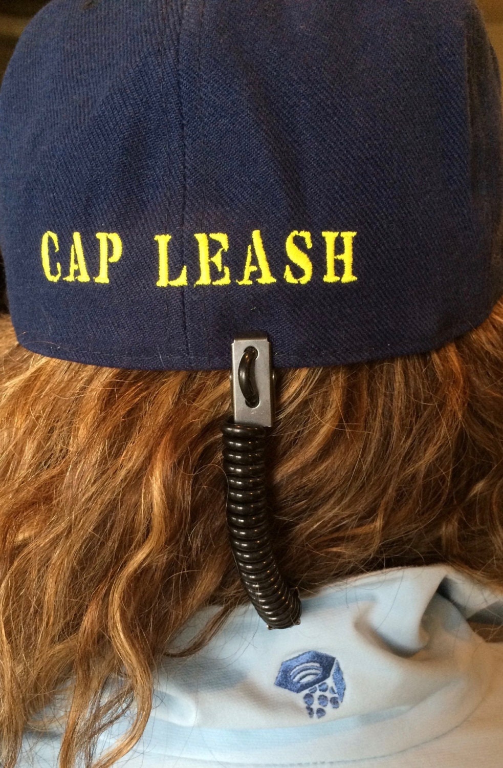 Retractable Cap Hat Leash Retainer Keeper TOPPER STOPPER Wind Land ...