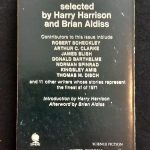 Harry Harrison (ed) - the Year's Best Science Fiction No.5 (sphere 1972 ...