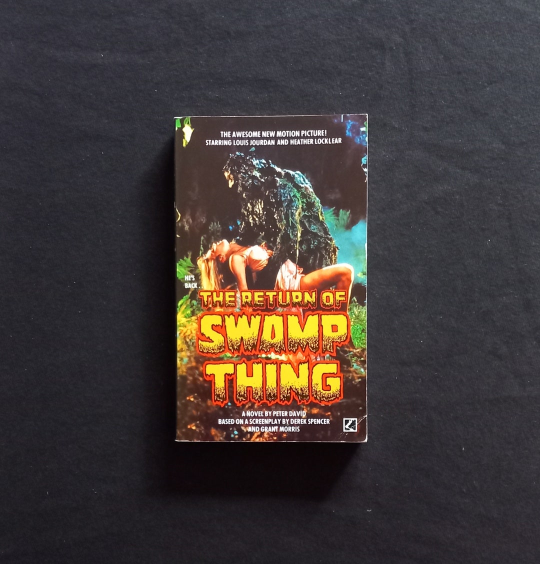 Peter David - the Return of Swamp Thing (corgi Books 1989) - Etsy