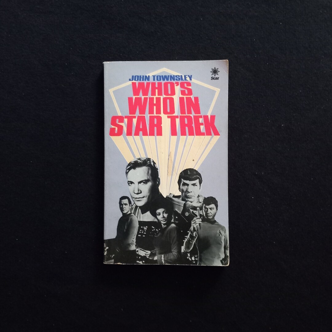 John Townsley - Who's Who in Star Trek (star Books 1988) - Etsy