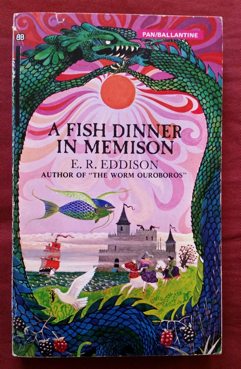 E. R. Eddison A Fish Dinner in Memison ballantine Books - Etsy