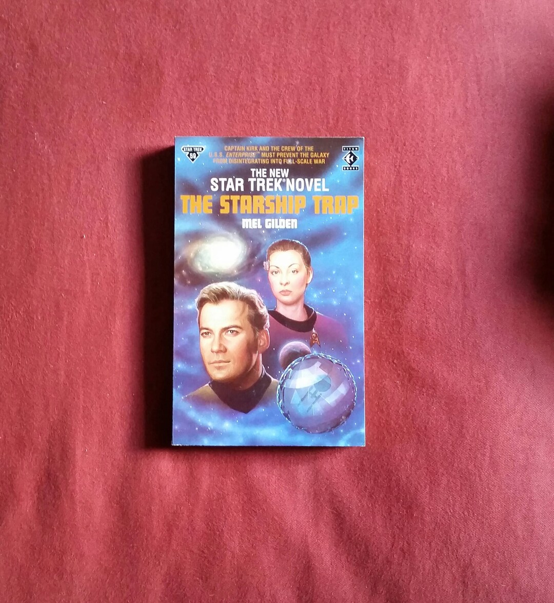Mel Gilden - the Starship Trap (titan Books 1993) - Star Trek - Etsy