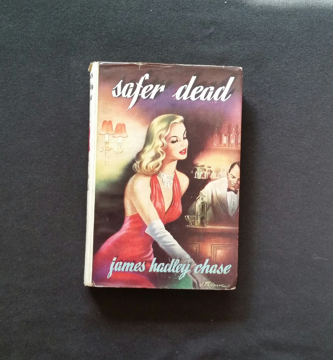 James Hadley Chase Safer Dead the Thriller Book Club 1950s - Etsy