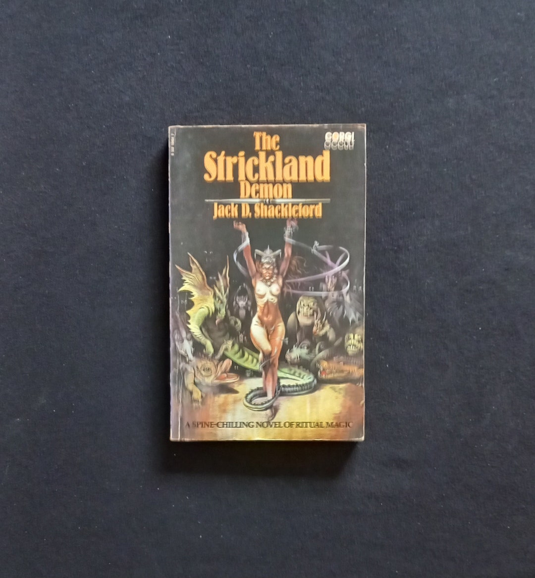 Jack D Shackleford the Strickland Demon corgi Occult 1977 Vintage Horror Paperback - Etsy